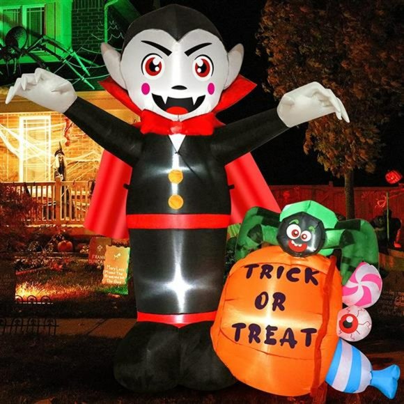 Holiday | 6ft Halloween Inflatable Decoration Vampire Candy Crock ...